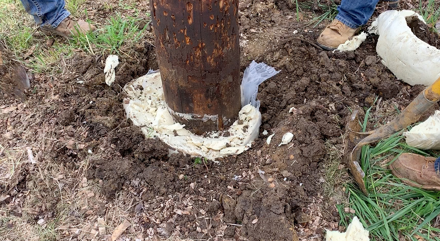 Pole Foam Calculator for Void Fills